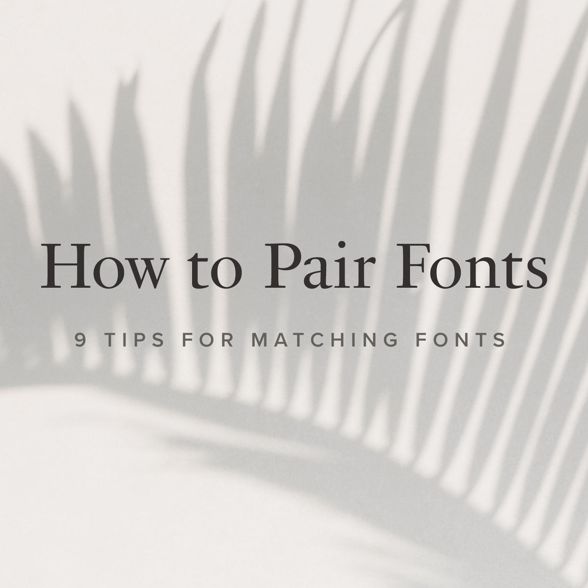 Master the Art of Font Pairing: Tips and Tricks for Graphic Designers ...