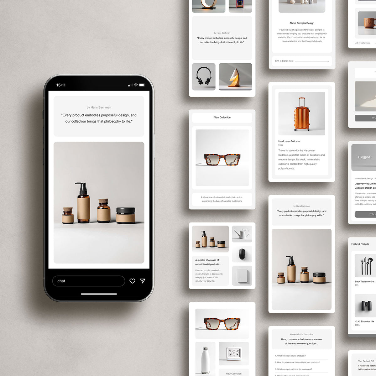 Semplis Social Media Kit | 80 Canva Templates – Ruben Stom Design
