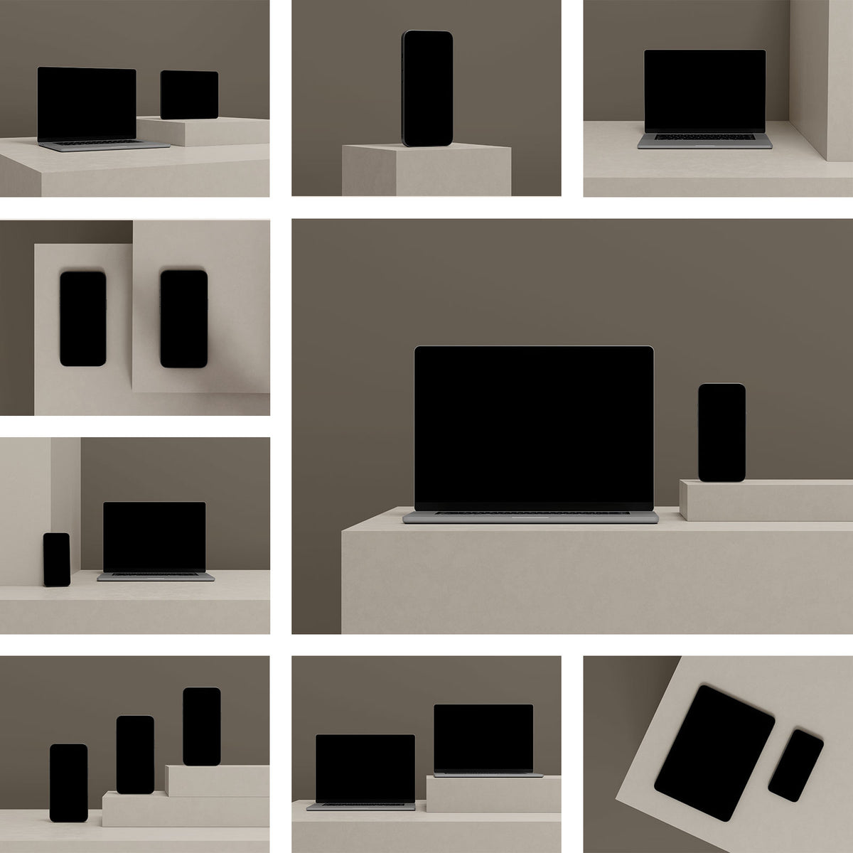 Device Mockup Scene Collection – Ruben Stom Design