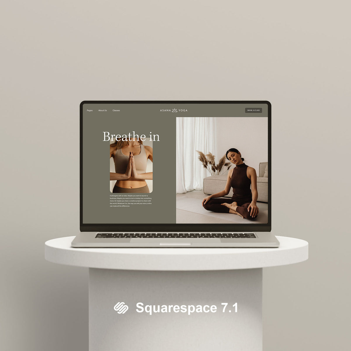 Asana Squarespace 7.1 Website Theme – Ruben Stom Design