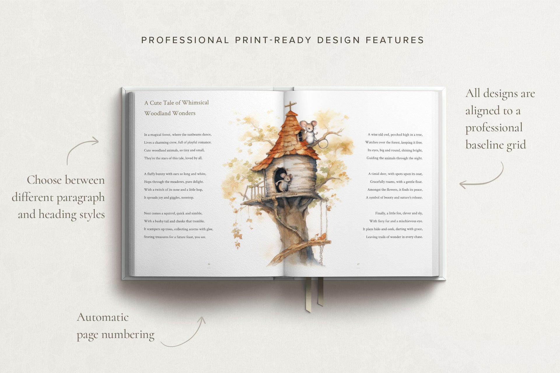 Minimal Children's Book Template – Ruben Stom Design