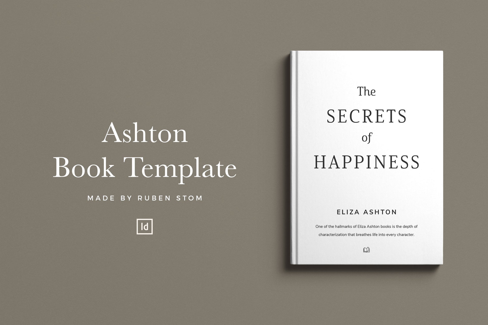 Ashton Book Template | Adobe InDesign Template – Ruben Stom Design