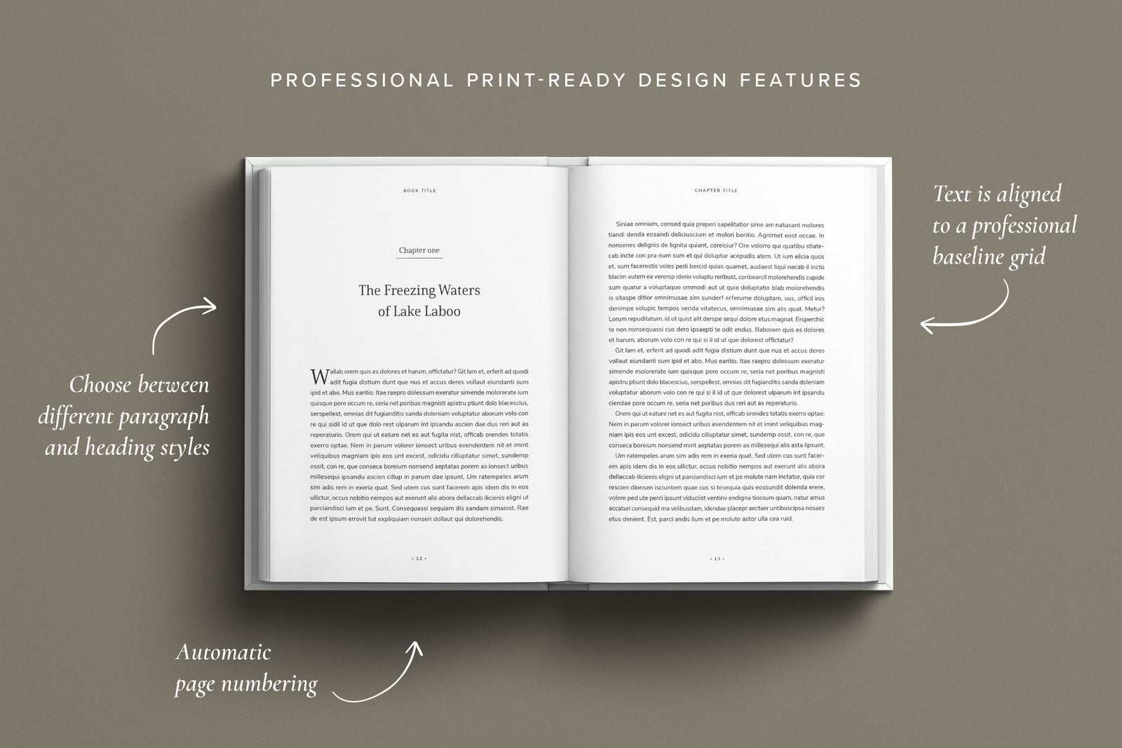 Ashton Book Template | Adobe InDesign Template – Ruben Stom Design