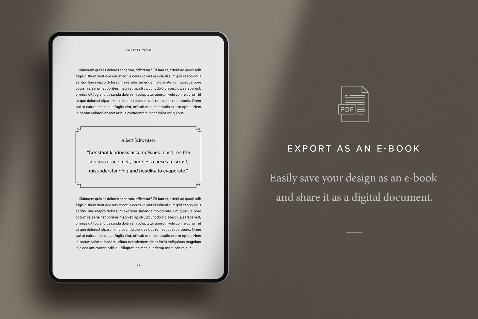 Ashton Book Template | Adobe InDesign Template – Ruben Stom Design