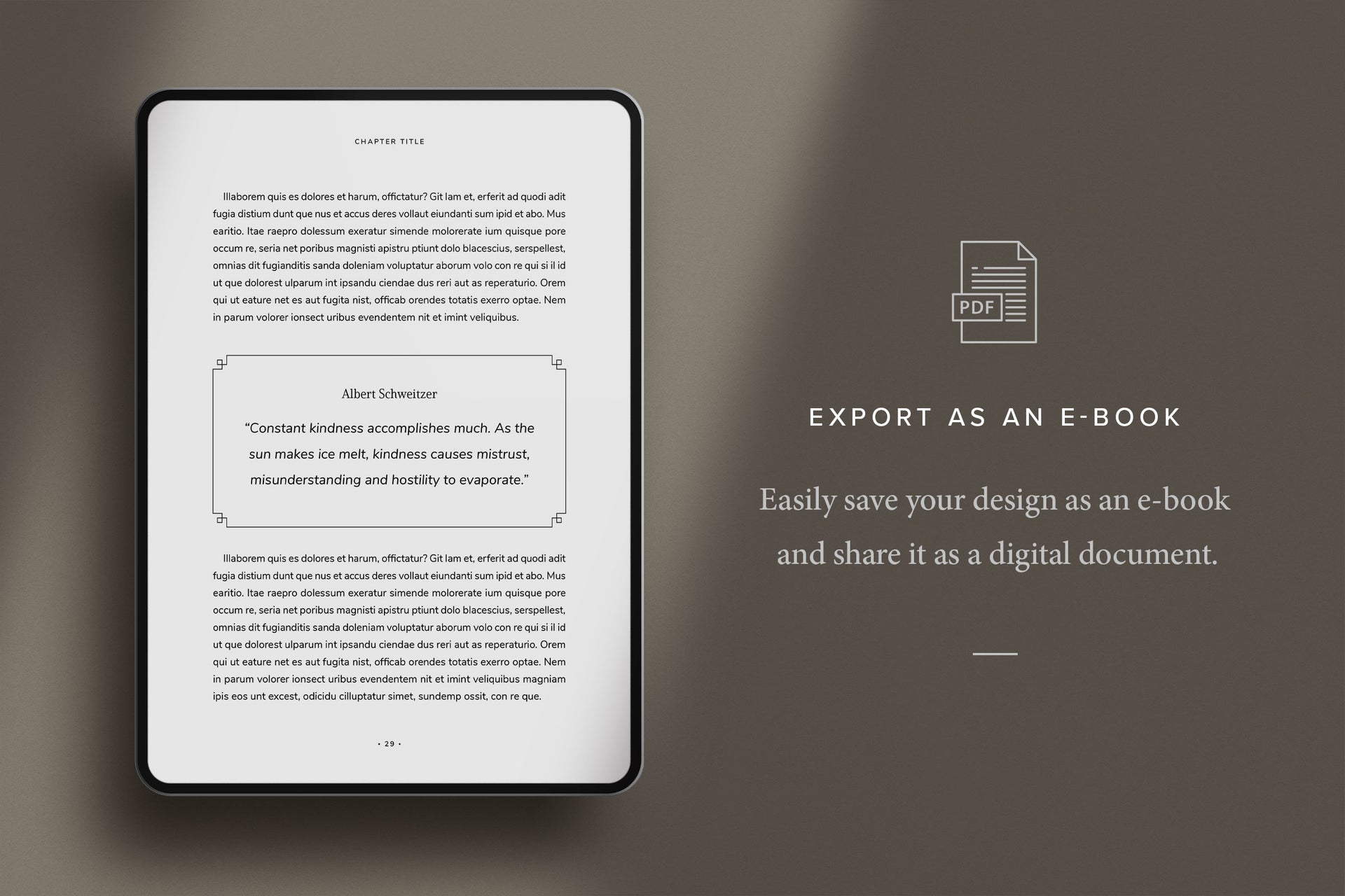 Ashton Book Template | Adobe InDesign Template – Ruben Stom Design