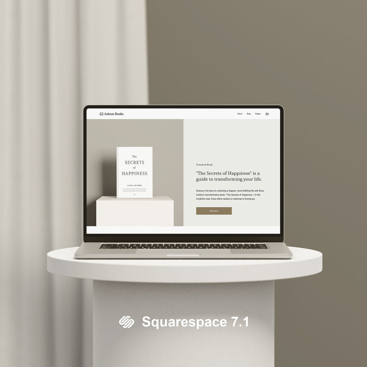 Ashton Squarespace 7.1 Website Theme – Ruben Stom Design