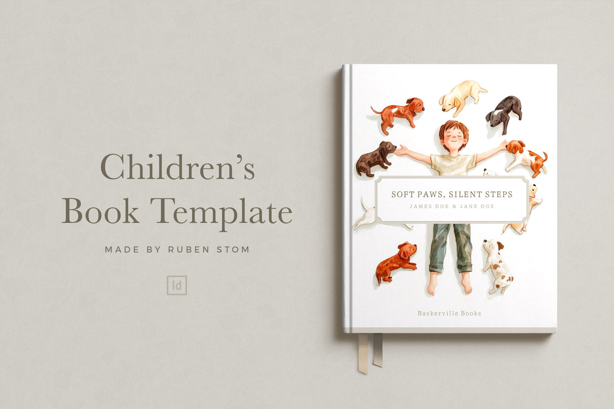 Classic Children's Book Template – Ruben Stom Design