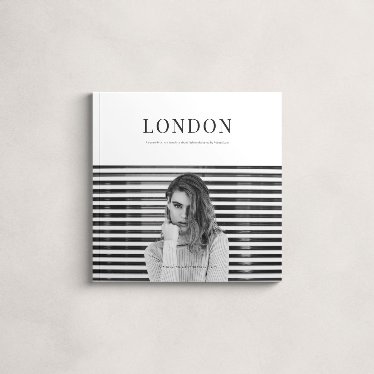 Londoner Broschüre – Ruben Stom Design
